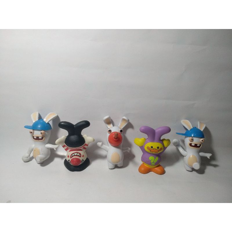 Jual Rabbids Invasion Chaki Kids KFC Toy Duck Mix Burger King Pantomim ...