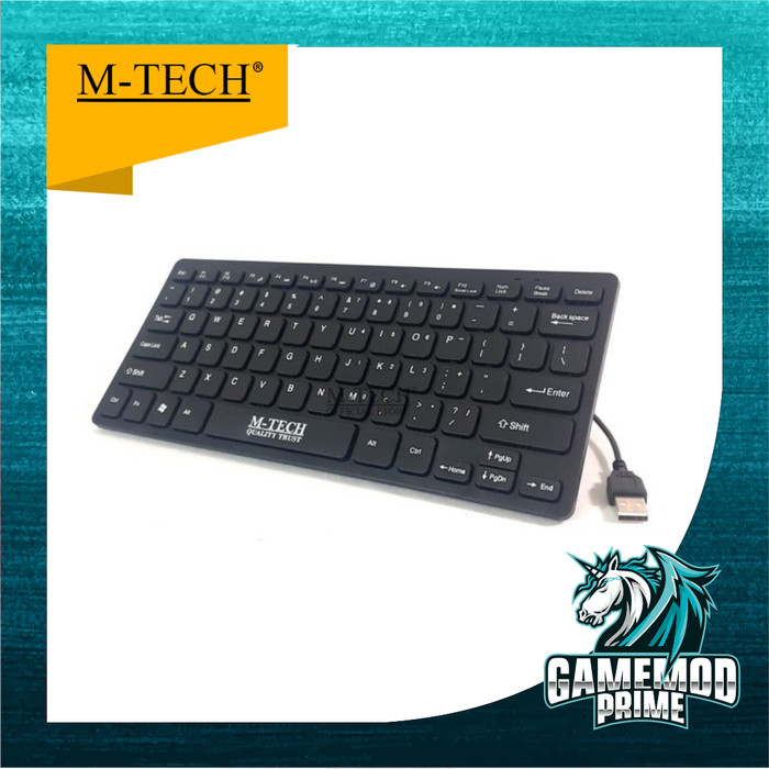 Jual Keyboard Mini M-Tech MT-08 Wired USB Multi MTech MT 08 | Shopee ...