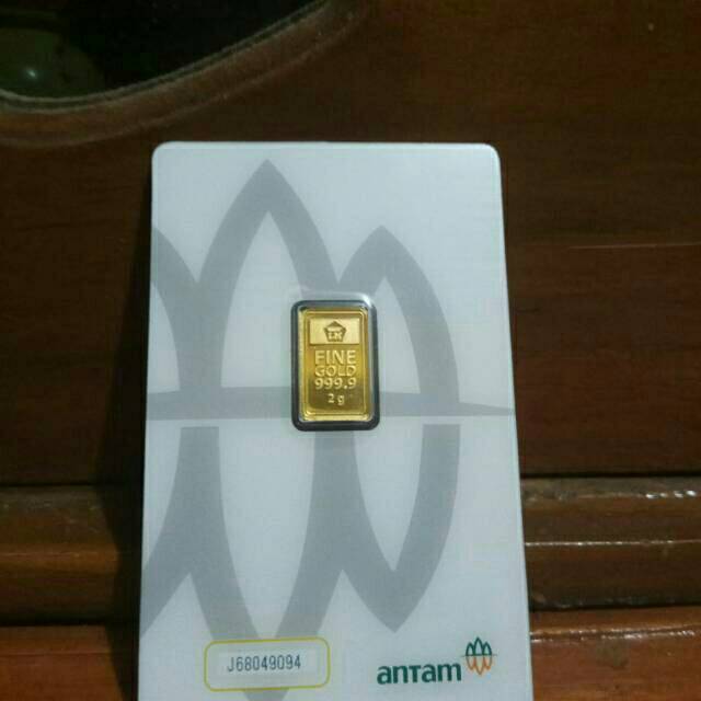 Jual Emas antam 2 gram bersertifikat - logam mulia antam 2 gram ...