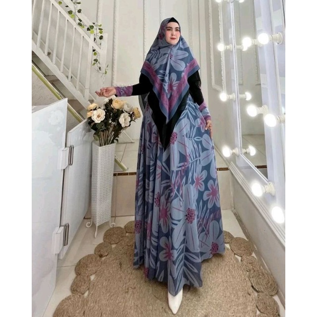 Jual DIJAH 638 Syari elegan vintage mewah by Dijah original | Shopee ...