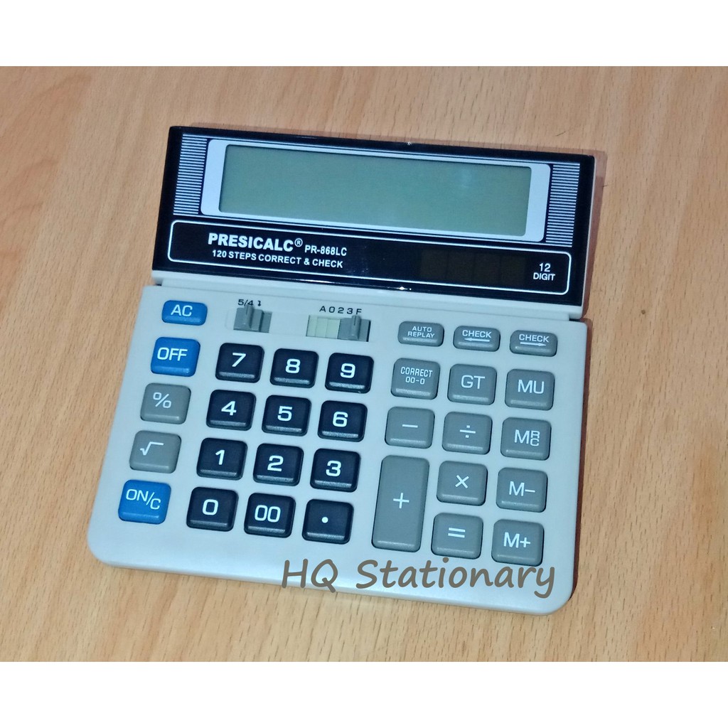 Jual Calculator/Kalkulator Besar PRESICALC PR-868LC MURAH!!! | Shopee ...