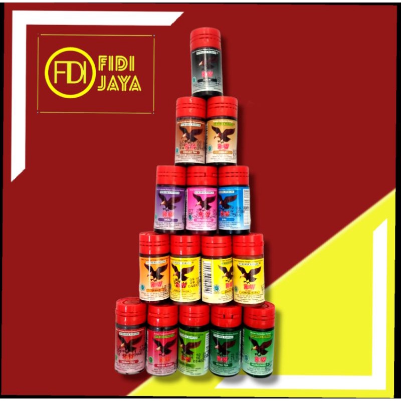 Jual SUMBO PEWARNA MAKANAN FOOD COLORING WARNA R&W RW RAJAWALI | Shopee ...
