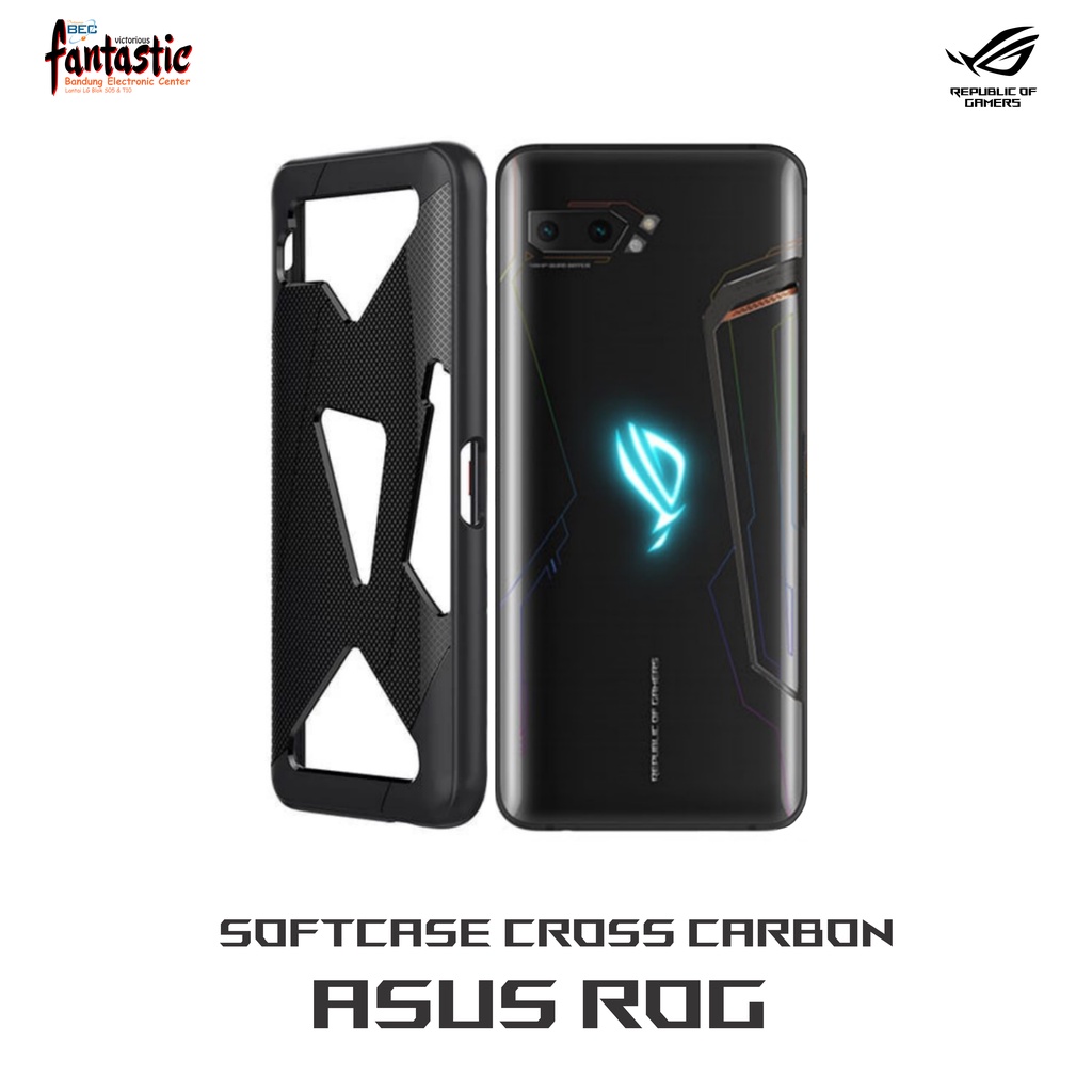 Jual Softcase Cross Carbon Case Anti Panas Kualitas Premium Asus ROG 2 ...