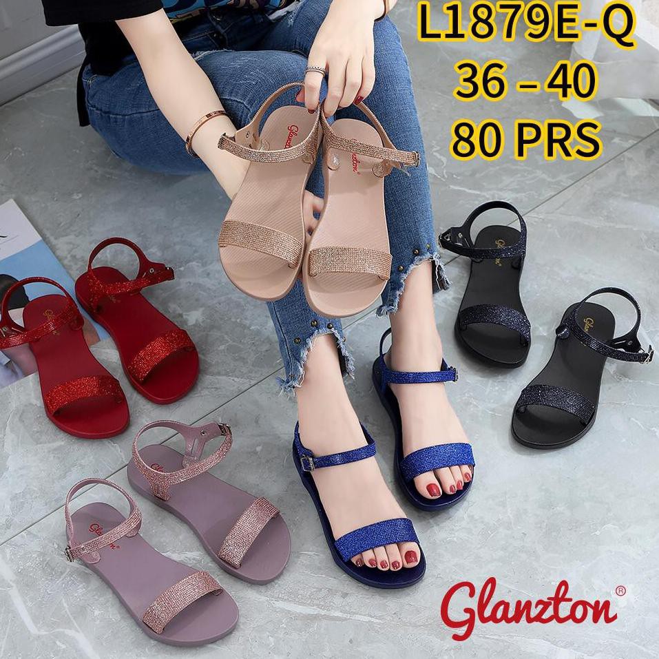 Jual Myanka Sendal Flat Simple Line Yura (KODE 9359) | Shopee Indonesia