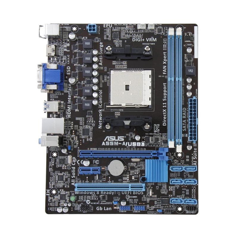 Jual PREORDER ASUS A55M-A/USB3 Motherboard DDR3 FM2 Motherboard AMD A55 ...