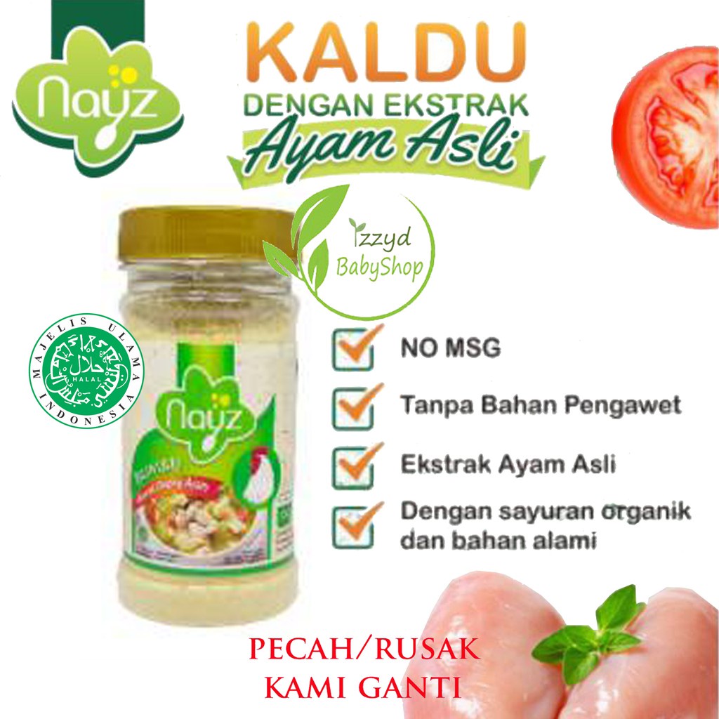 Jual Nayz Kaldu Mpasi Rasa Ayam 100g | Shopee Indonesia