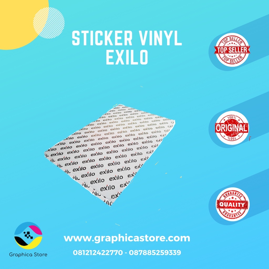 Jual Kertas Sticker Vinyl Exilo Laser A3+ [PROMO] - Glossy | Shopee ...