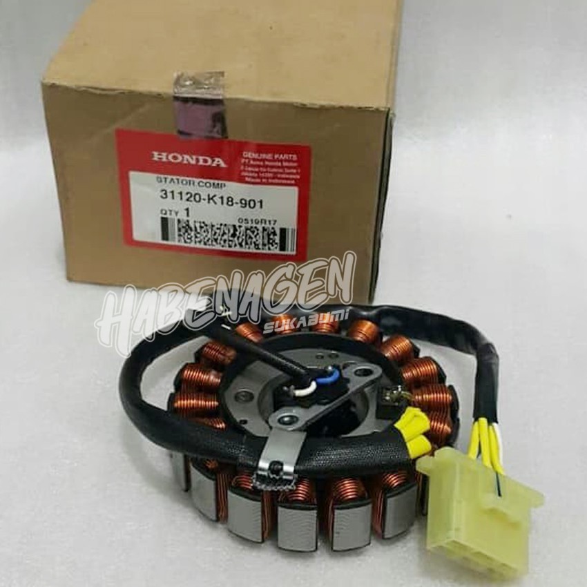 Jual spul spull sepul spool stator comp com pengapian honda verza 150 verza150 ori original AHM ...