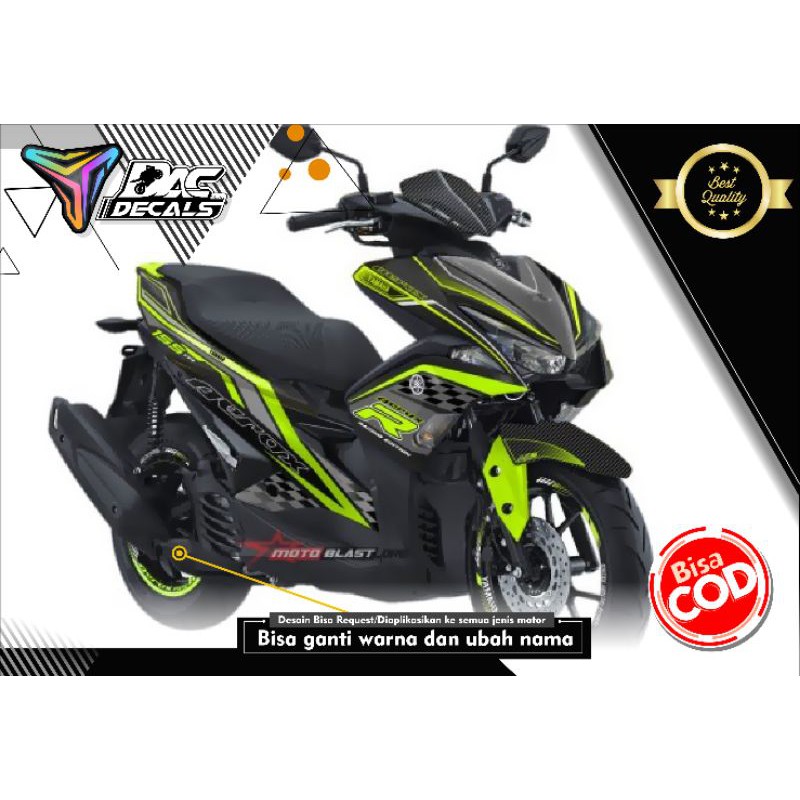 Jual Sticker Decal Aerox FullBody Grafis | Shopee Indonesia