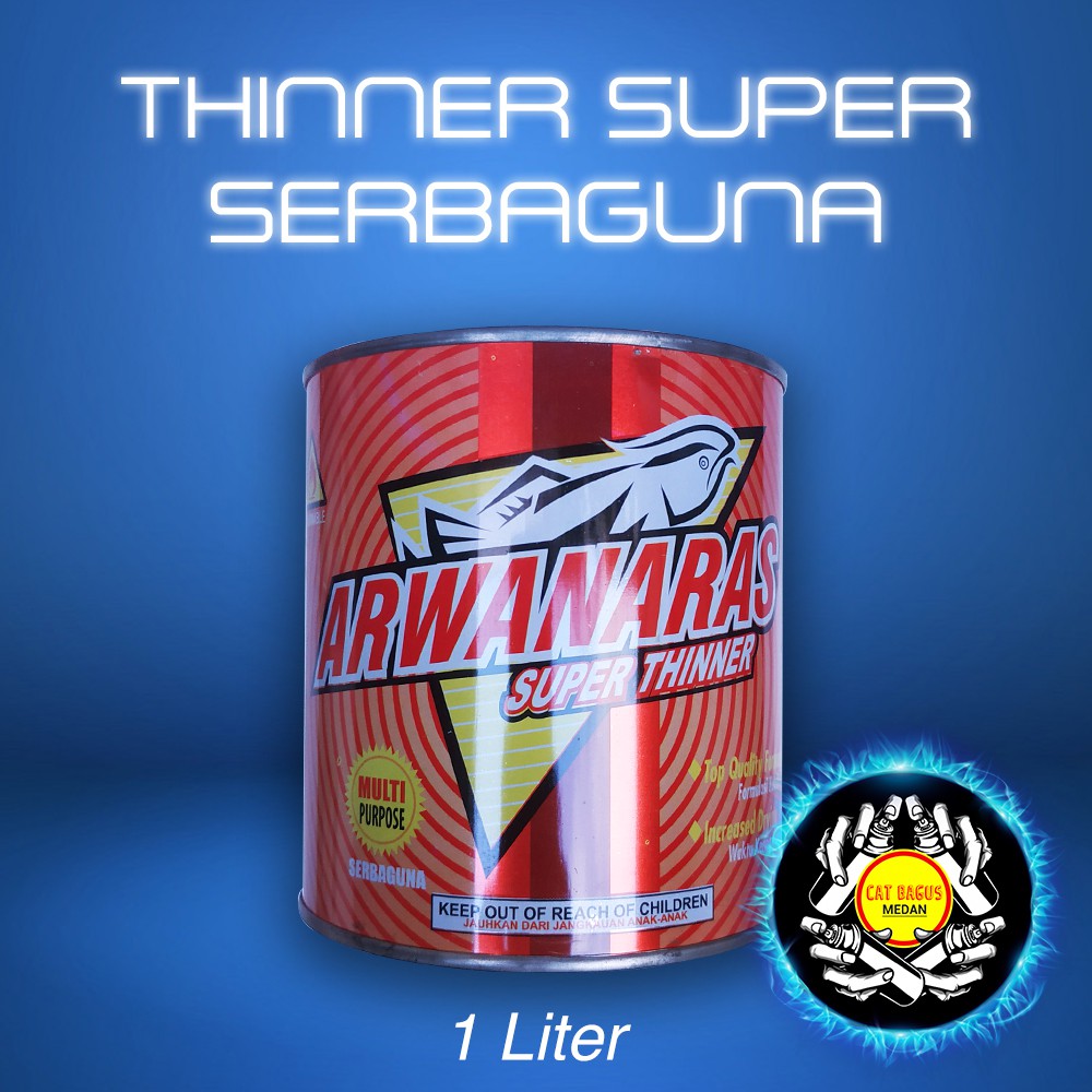 Jual THINNER SUPER ND 1 LITER / PENGENCER CAT / CAMPURAN CAT / THINER ...