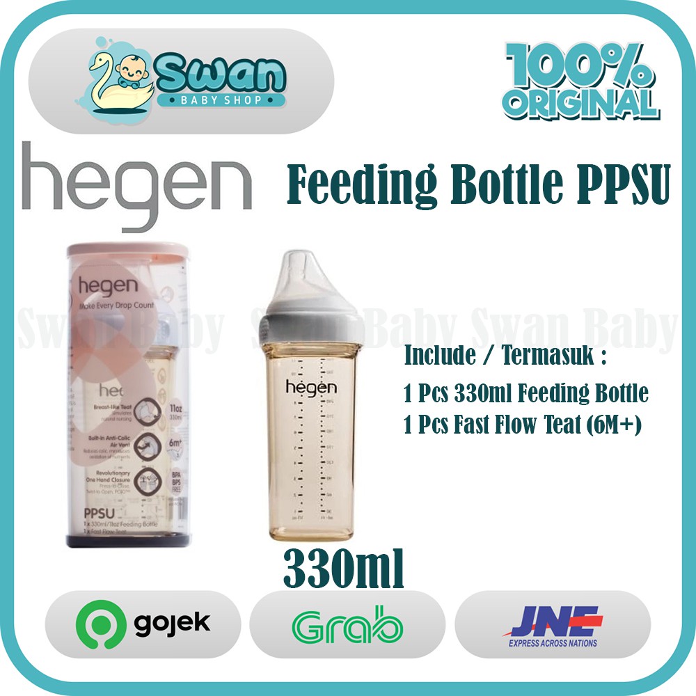 Jual Hegen Feeding Bottle PPSU (All Varian ) 60ml 150 ml 240 ml 330 ml | Shopee Indonesia