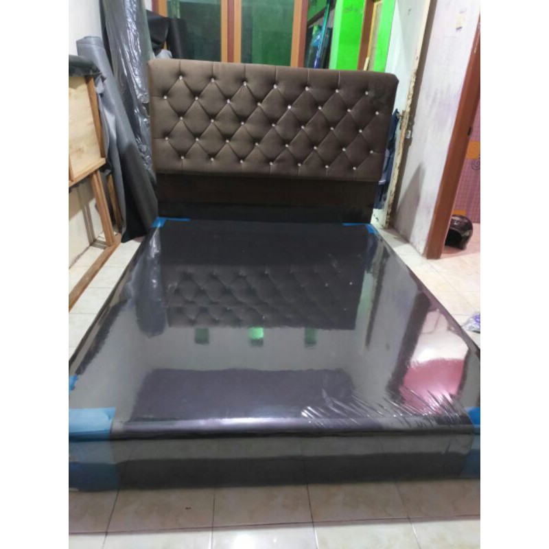 Jual dipan box ukuran 160x200(bebas ongkir) | Shopee Indonesia
