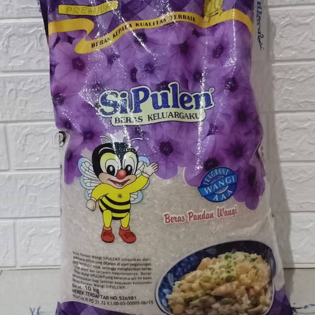 Jual Beras Si Pulen Pandan Wangi 10kg | Shopee Indonesia
