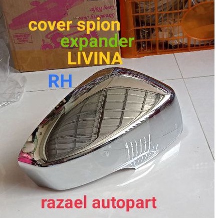 Jual cover spion Mitsubishi expander/nisan livina chorme original ...