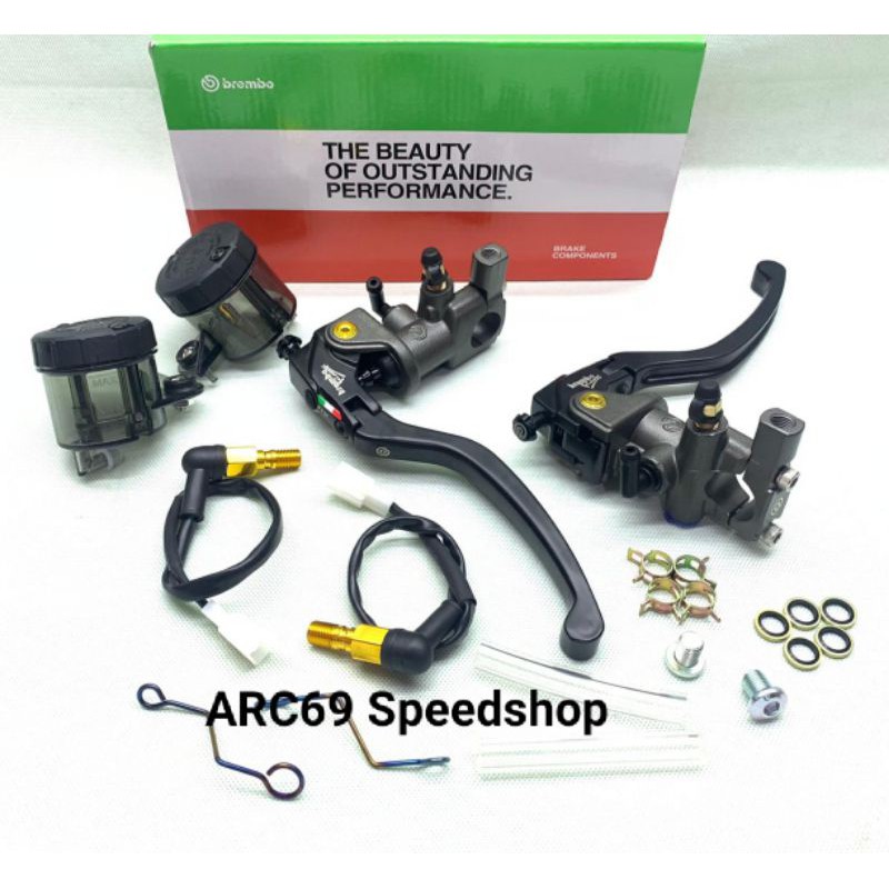 Jual Master Rem set brmb Corsa corta 2 Tabung big smoke plus Switch Rem ...