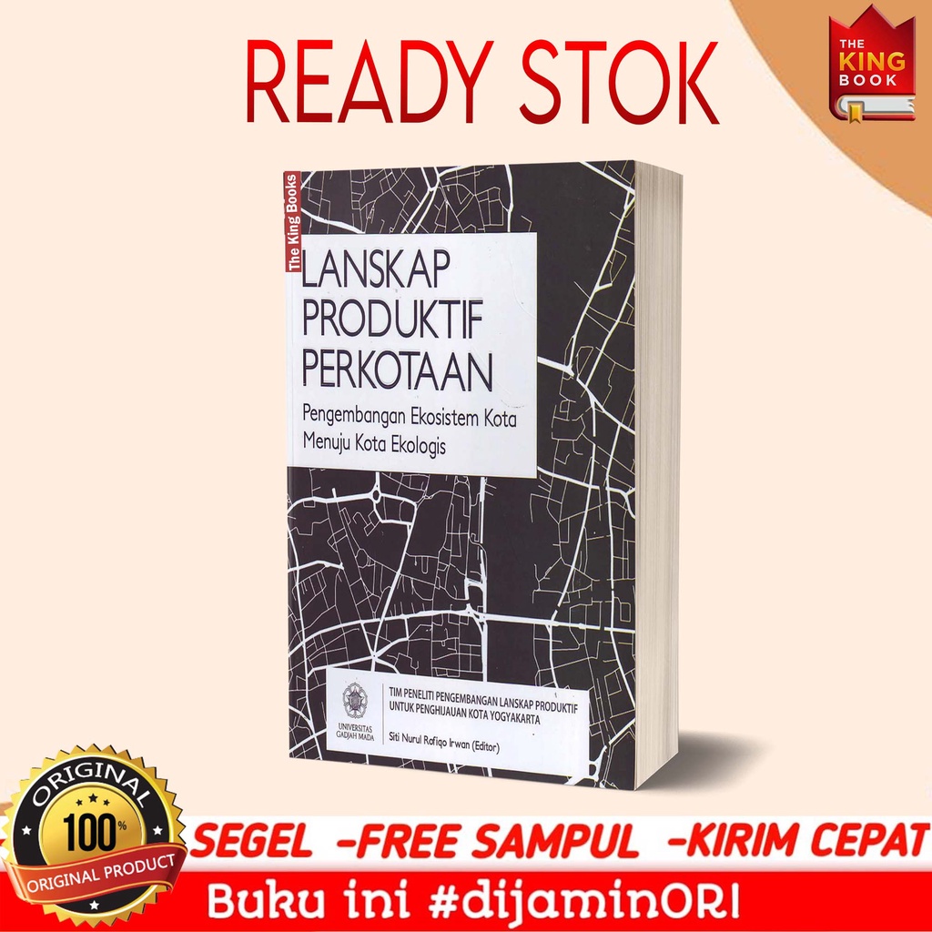 Jual Buku Lanskap Produktif Perkotaan, Pengembangan Ekosistem Kota ...