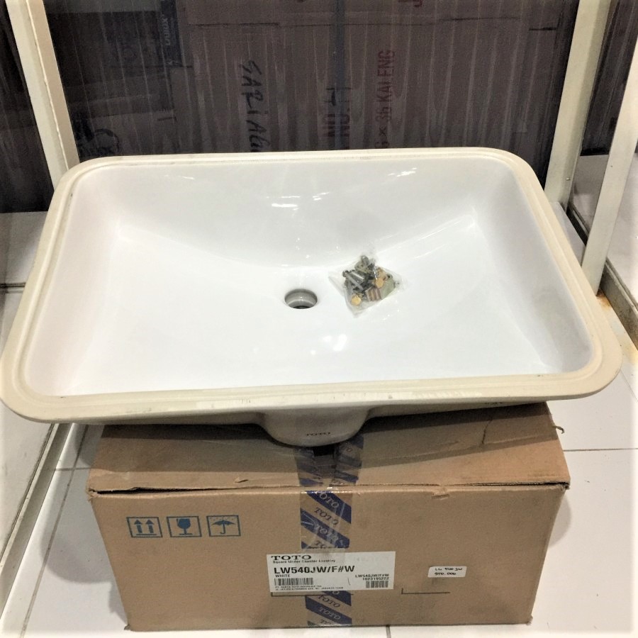 Jual WASTAFEL TANAM TOTO LW 540 JW / F / LW540JW WHITE-PUTIH BODY ONLY ...