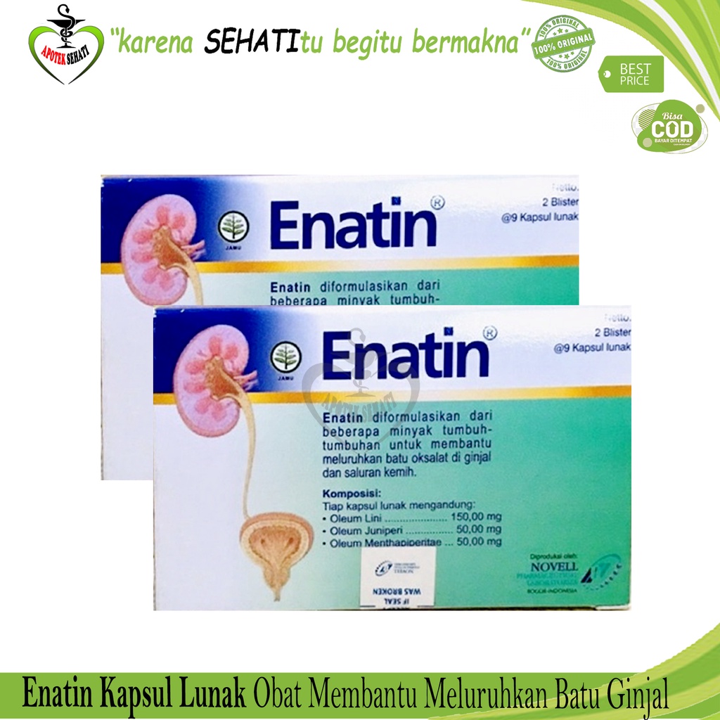Jual Enatin Suplemen Herbal Untuk Membantu Meluruhkan Batu Ginjal ...