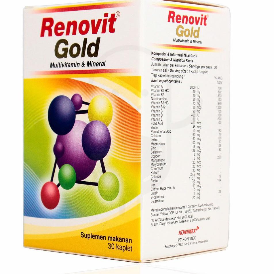 Jual Renovit Botol isi 30 Kapsul 100%ORIGINAL !! | Shopee Indonesia