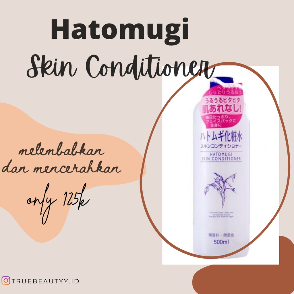 Jual hatomugi skin conditioner ORIGINAL | Shopee Indonesia