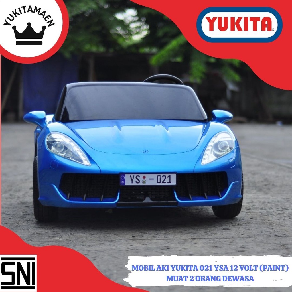 Jual Mainan Mobil Aki Anak Yukita YSA-021 12 Volt (bisa muat 2 orang ...