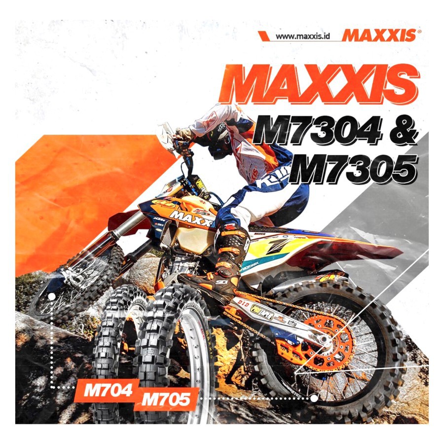 Jual Ban Motocross Trail Maxxis M7305 110/100-18 ( Belakang / Rear ...