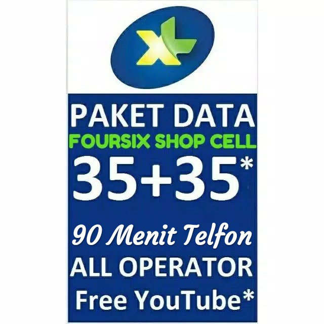 Jual Paket Internet XL Xtra Combo dan VIP 70GB 85GB Kuota Data 35GB ...