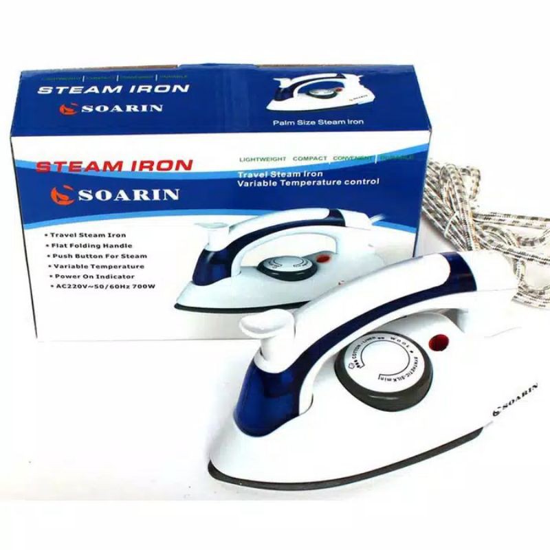 Jual Setrika UAP Lipat Mini Iron Seterika Tavel Steam Streamer Strika ...