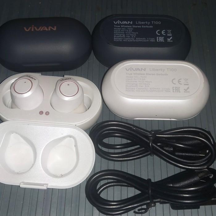 Jual Earphone Tws Vivan Liberty T100 Bekas | Shopee Indonesia