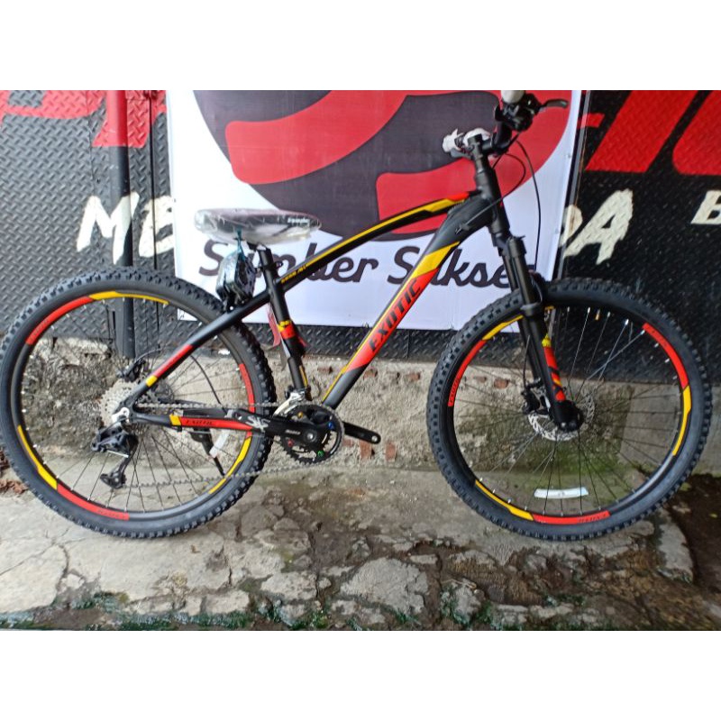 Jual sepeda MTB ukuran 26 merk exotic tipe 2658 AH | Shopee Indonesia