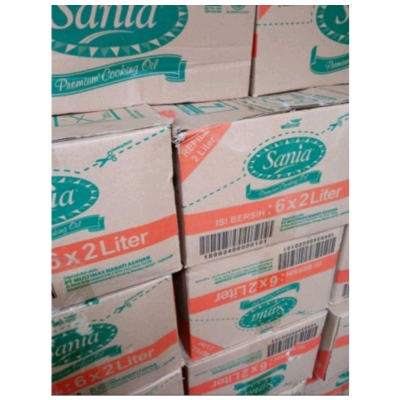 Jual SANIA Minyak Goreng pouch2 Liter | Shopee Indonesia