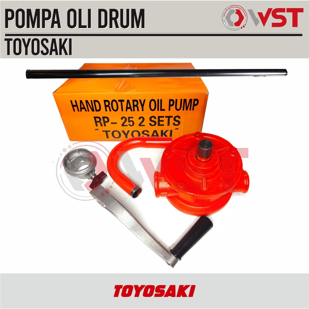 Jual Pompa Oli Toyosaki / Pompa Drum Putar / Pompa Solar | Shopee Indonesia