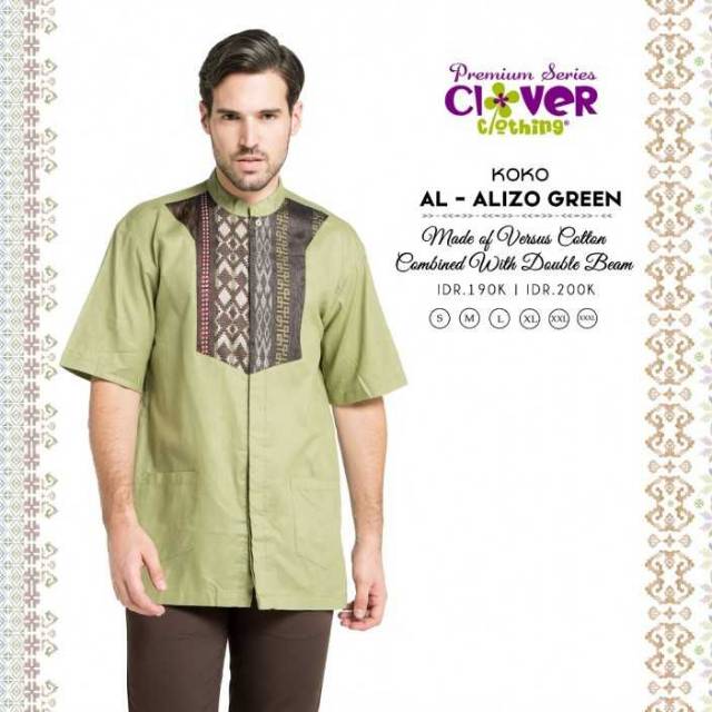 Jual Clover / Koko Al-Alizo Green / original product | Shopee Indonesia