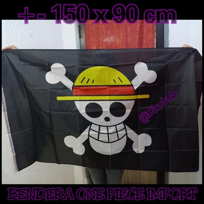 Jual BENDERA ONE PIECE IMPORT UKURAN BESAR | Shopee Indonesia