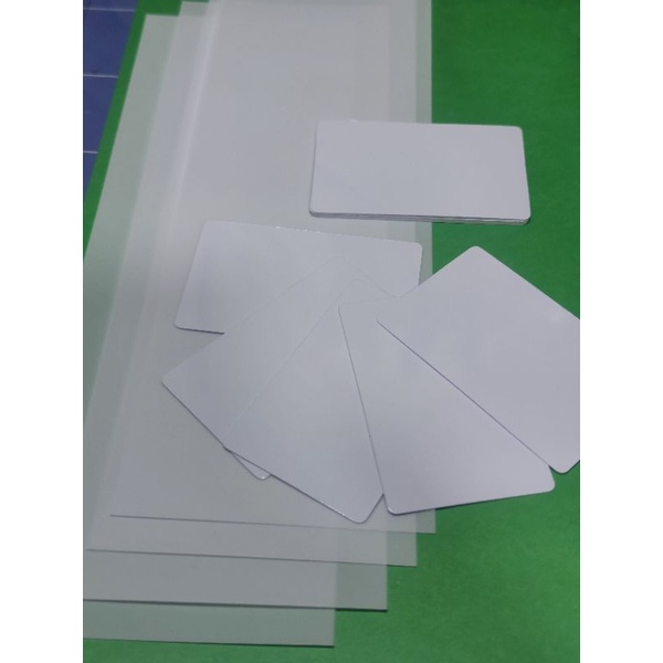 Jual KERTAS PVC ID CARD SIAP PAKAI 5PCS | Shopee Indonesia
