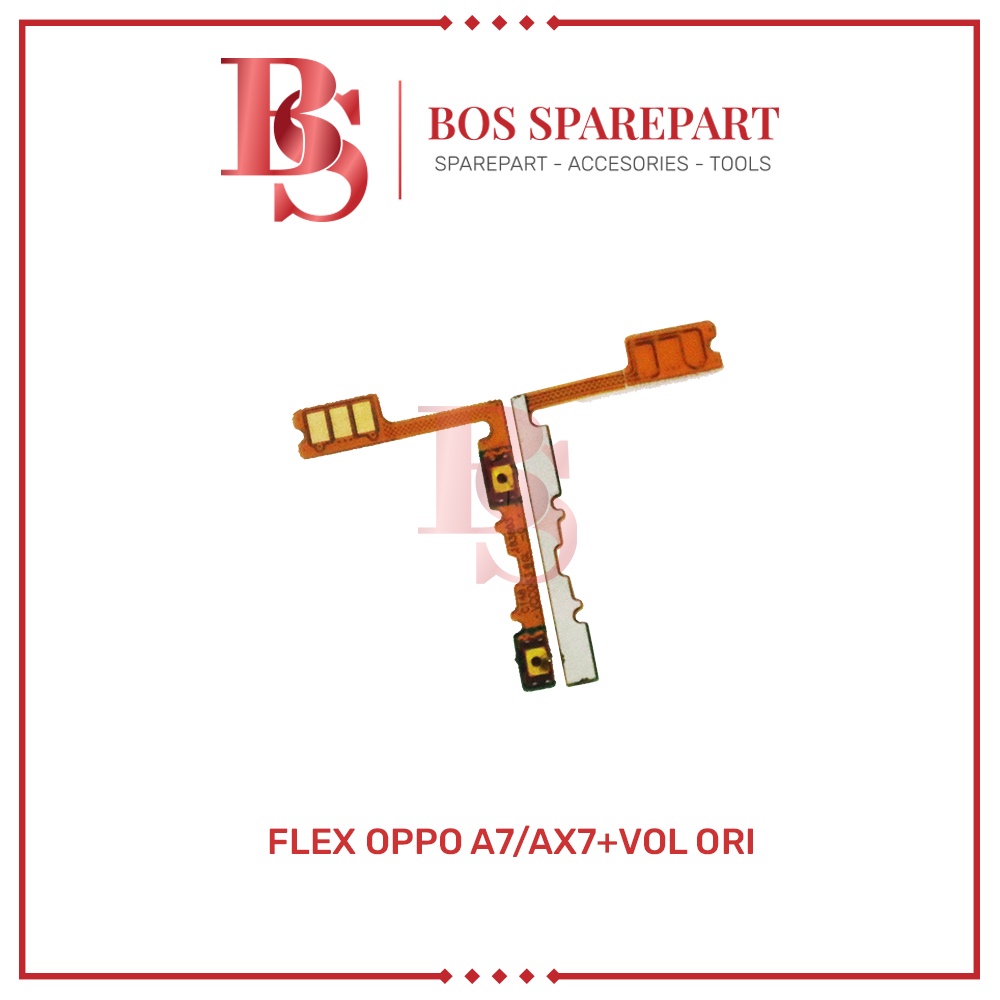Jual FLEXIBEL OPPO A7 / AX7 + VOLUME ORI | Shopee Indonesia