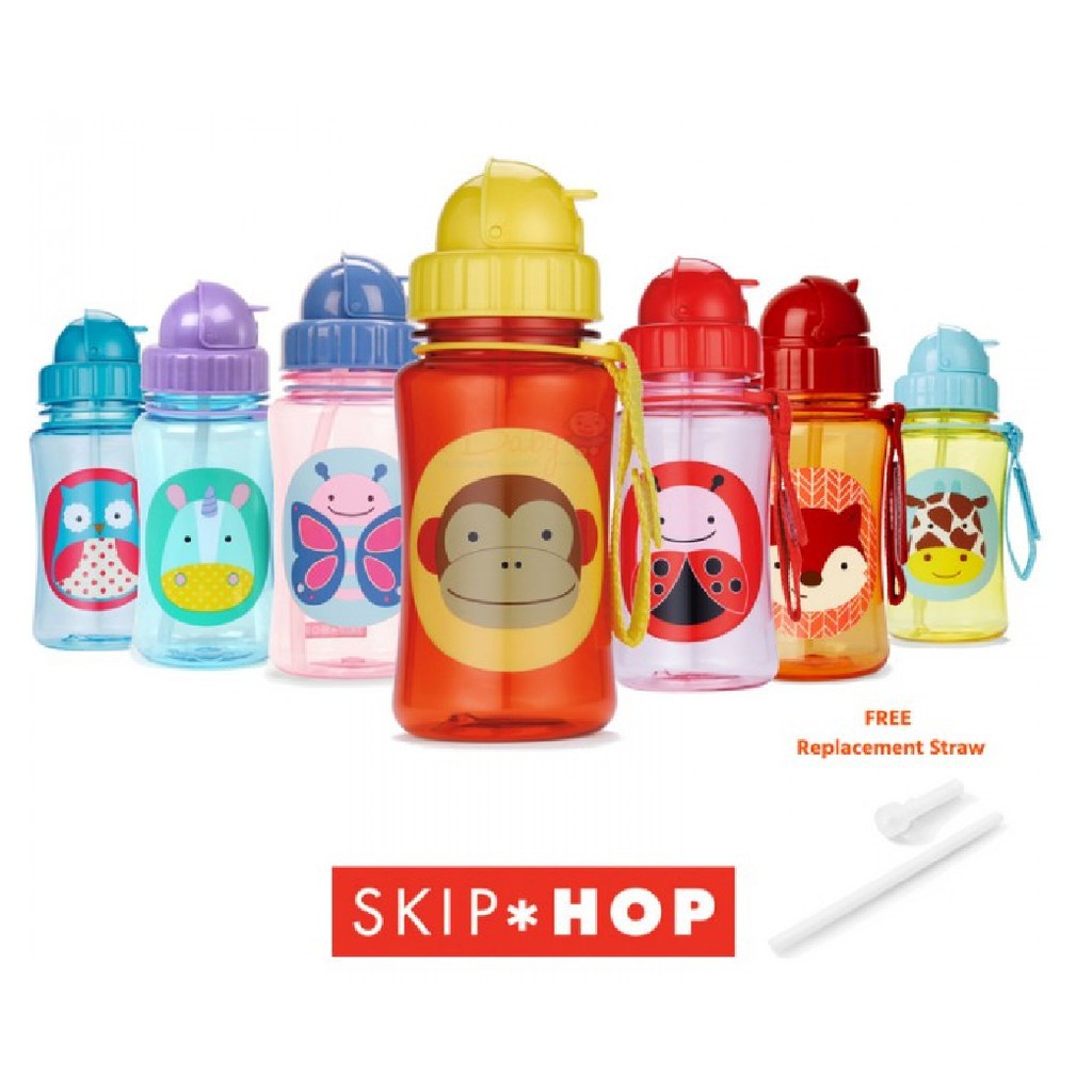 Jual Skip Hop Zoo Straw Bottle 350 ml | Shopee Indonesia