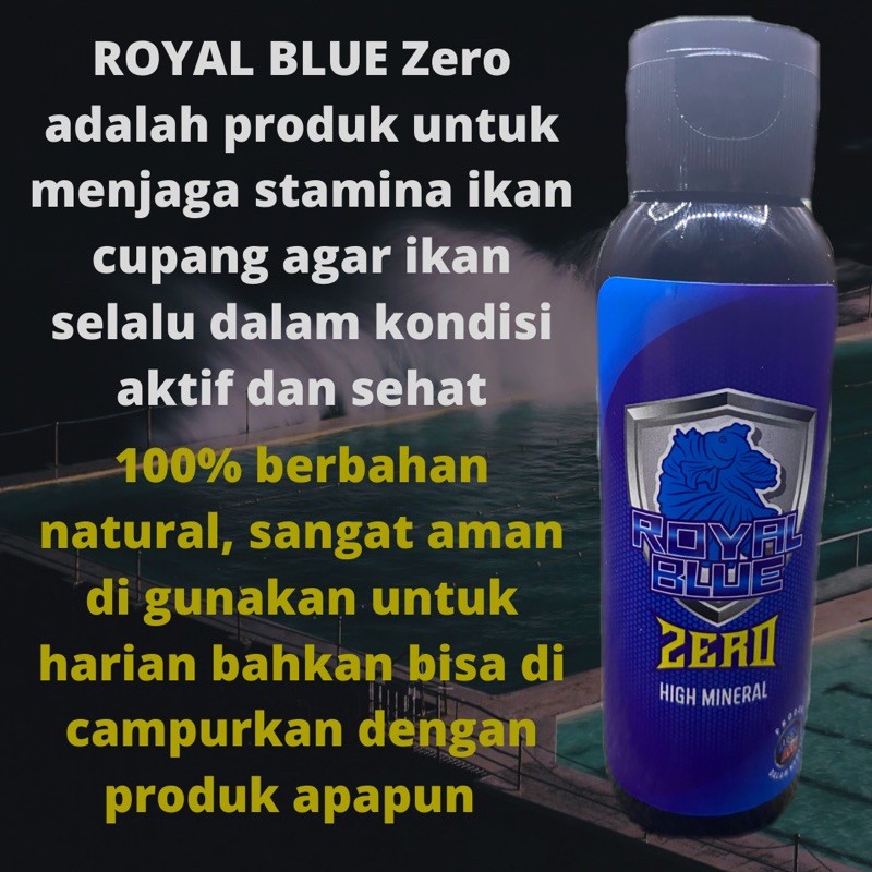 Jual ROYAL BLUE Zero Vitamin Cupang 100% Natural, Sangat Aman Untuk ...