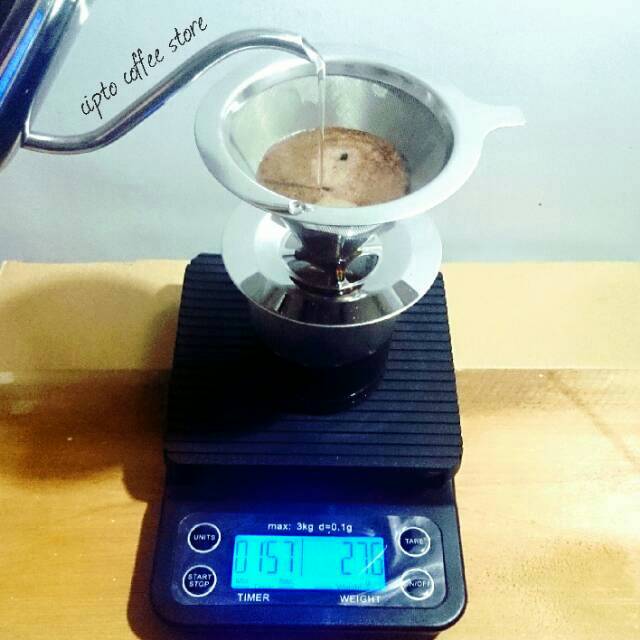 Jual Digital Coffee Scale With Timer Pour Over Drip Timbangan Kopi ...