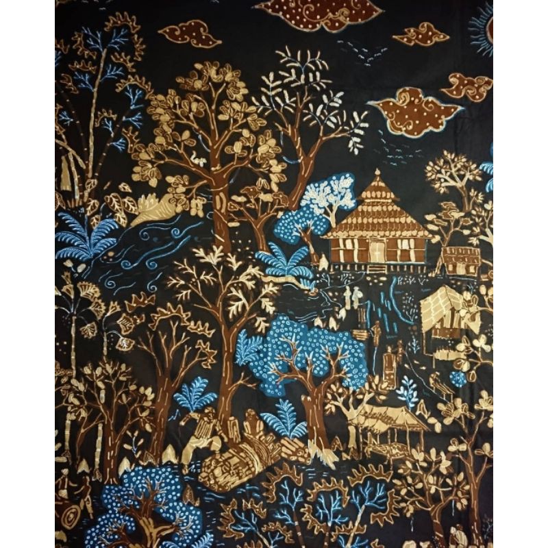 Jual TSJC001 Batik Tulis Motif Sejarah Berdirinya Kerajaan Demak ...