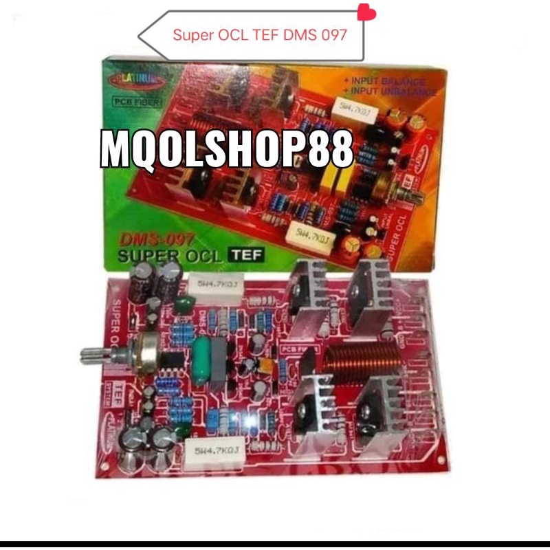 Jual POWER KIT AMPLIFIER SUPER OCL TEF DMS097 OCL DMS 097 | Shopee Indonesia