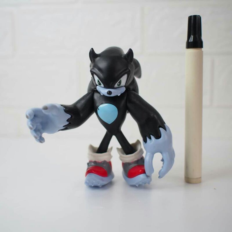 Jual mainan figuregiant sonic the hedgehog seriesSonic hitamtinggi ...