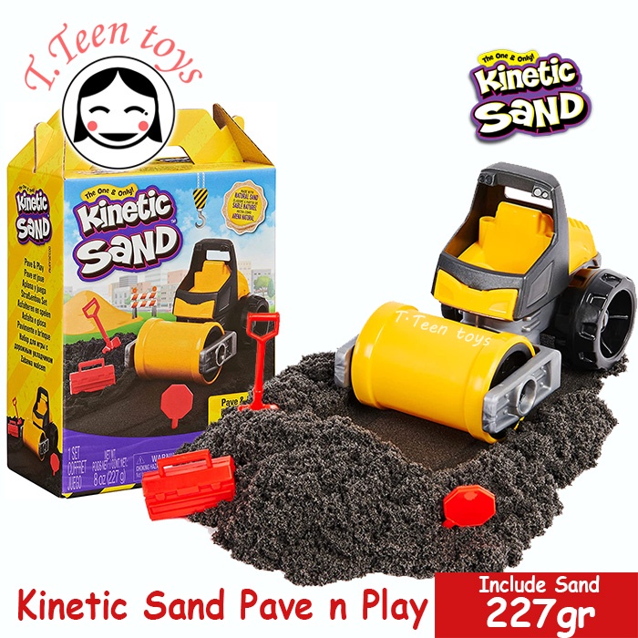 Jual Pasir Kinetik Kinetic Sand Pave and Play Construction Set | Shopee ...