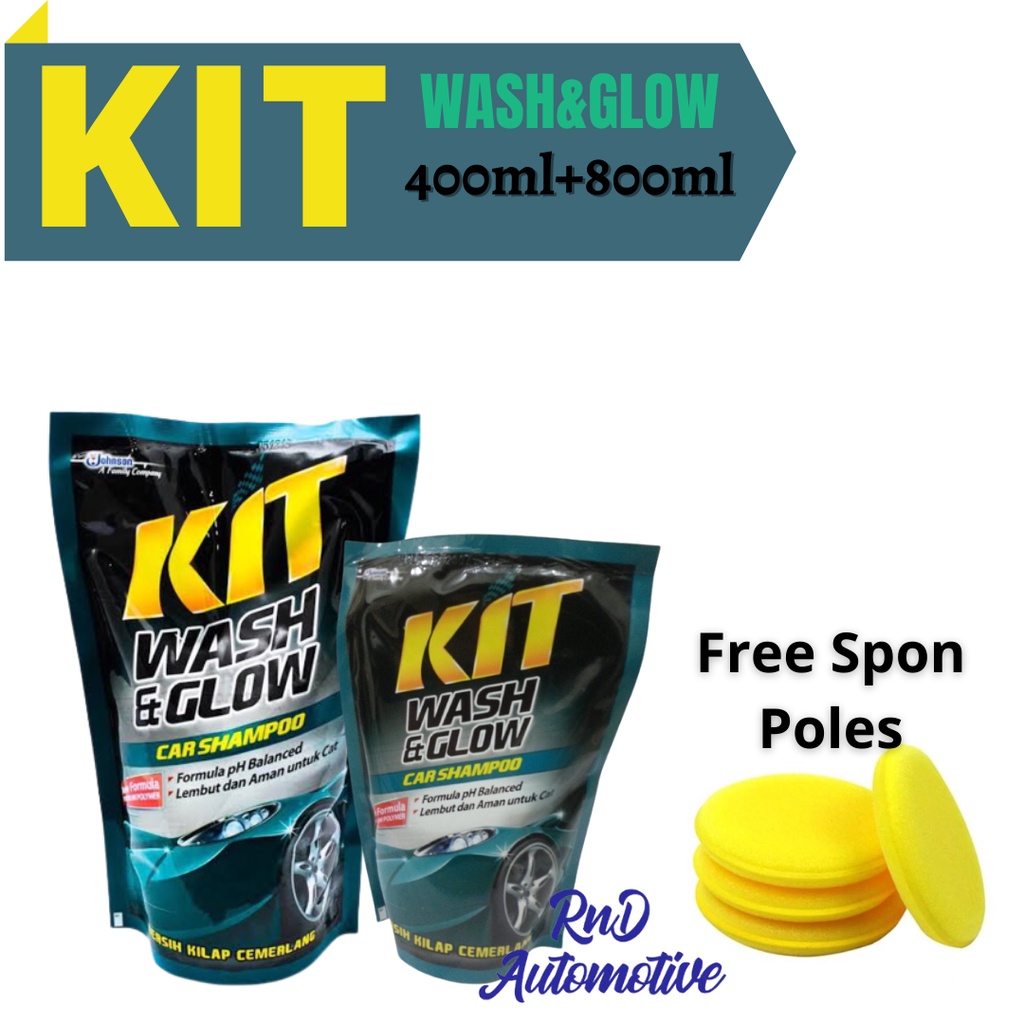 Jual Paket Hemat KIT Wash Glow Free Spon Poles Aplikator (Kit Wash Glow ...