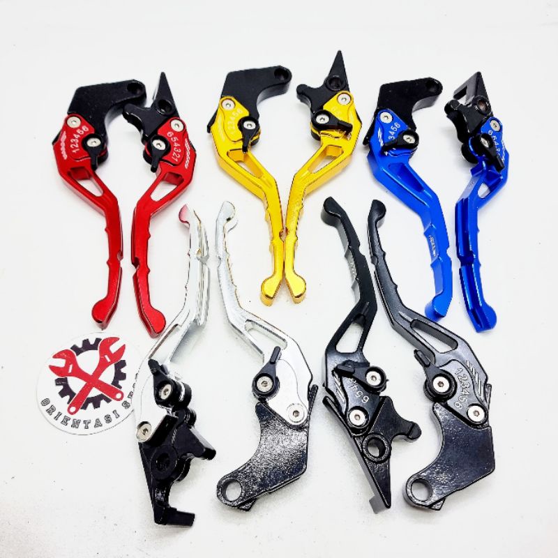 Jual Handle sisik setelan full cnc Tiger, verza, fu, cb, cbr, cb150 ...