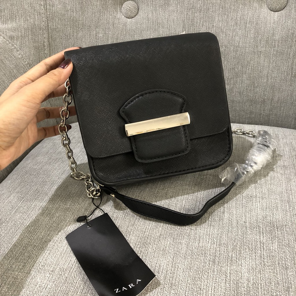 Jual Tas Zara Sling Bag Chain Semor | Shopee Indonesia