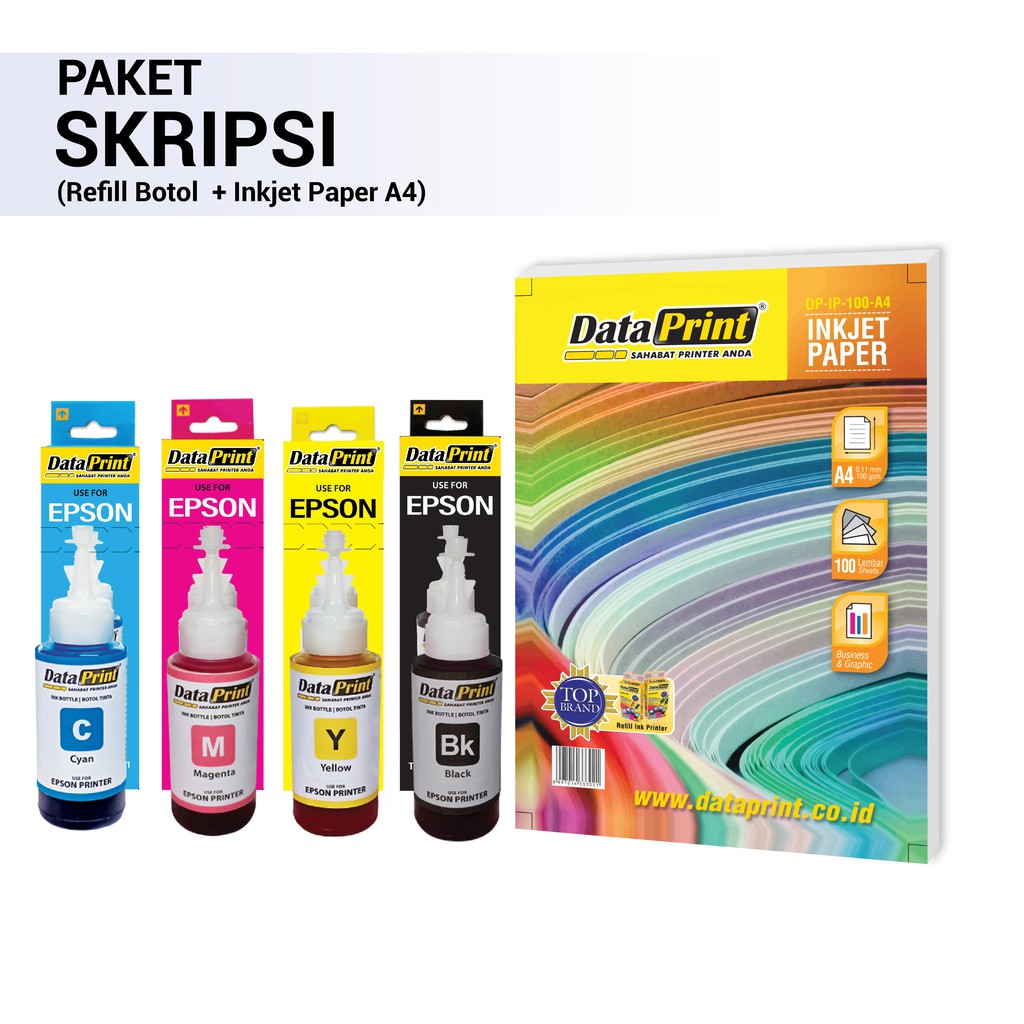Jual DataPrint Paket Skripsi Untuk Printer Epson | Shopee Indonesia