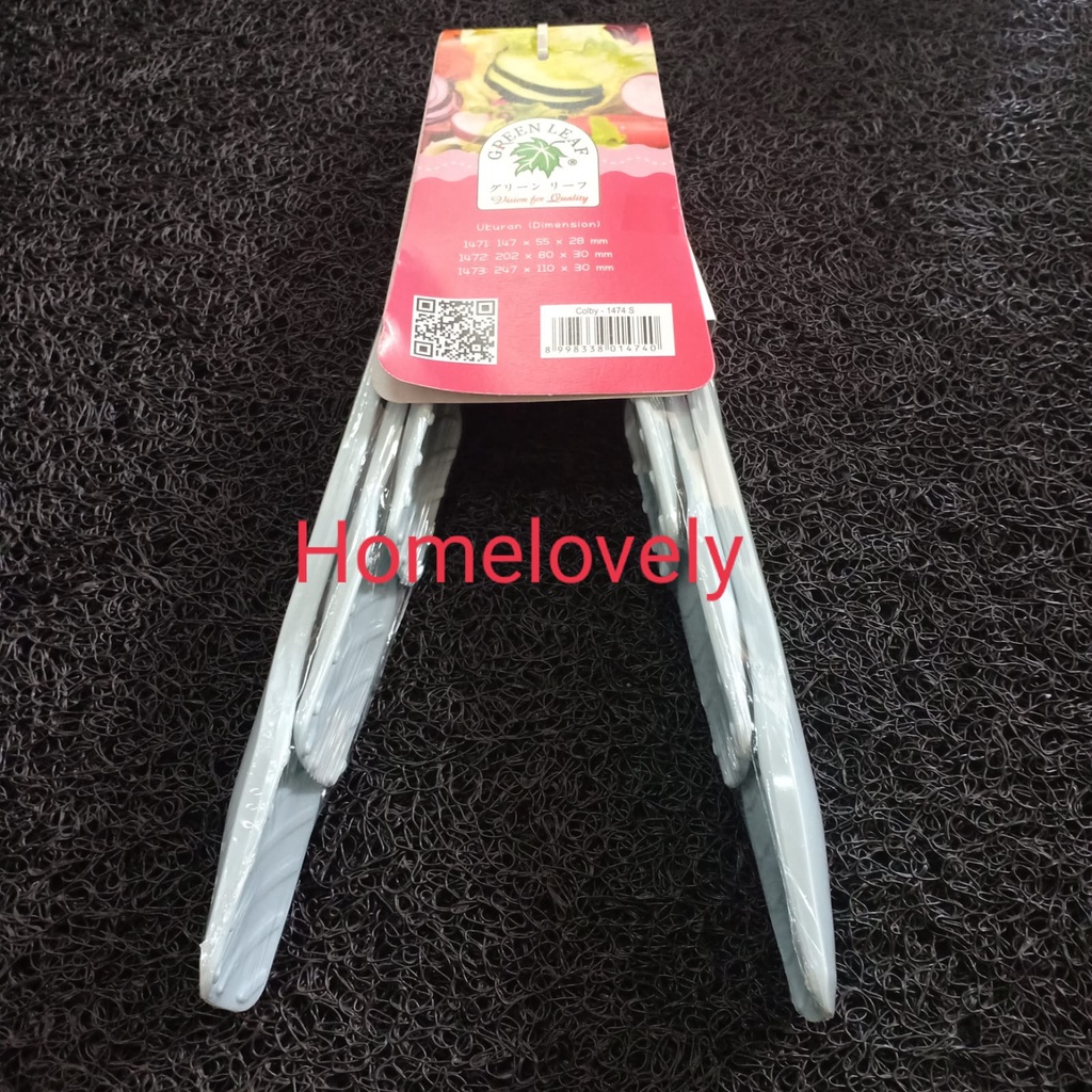 Jual Greenleaf Penjepit Colby Set 3 / Capitan Plastik / Jepitan Kue ...