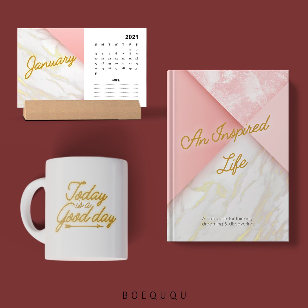 Jual Paket WFH 3 In 1 / Notebook Custom Design 2024 / Mug Custom Design ...