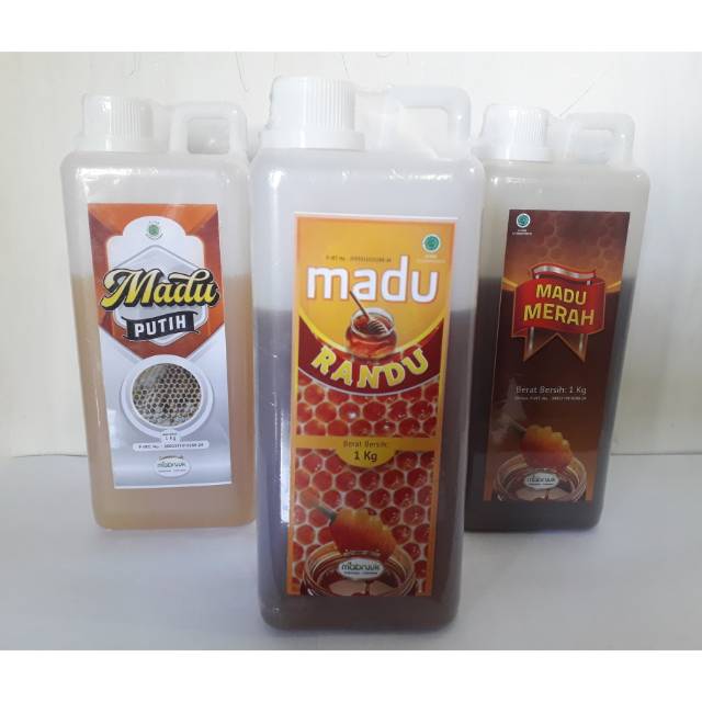 Jual Madu Randu /Merah / Putih Mabruuk 1Kg Original | Shopee Indonesia
